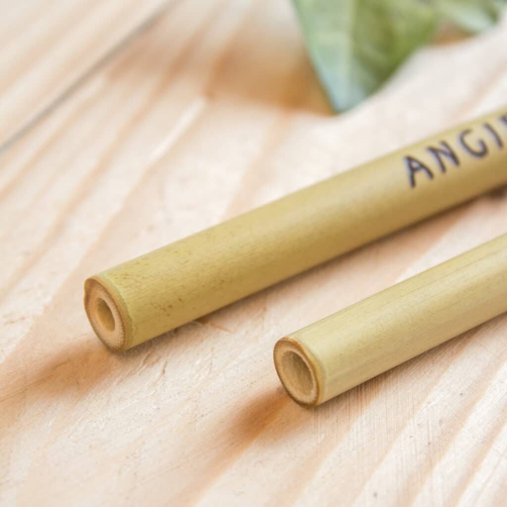 Paille en bambou - Pour savourer vos boissons • Angie Be Green