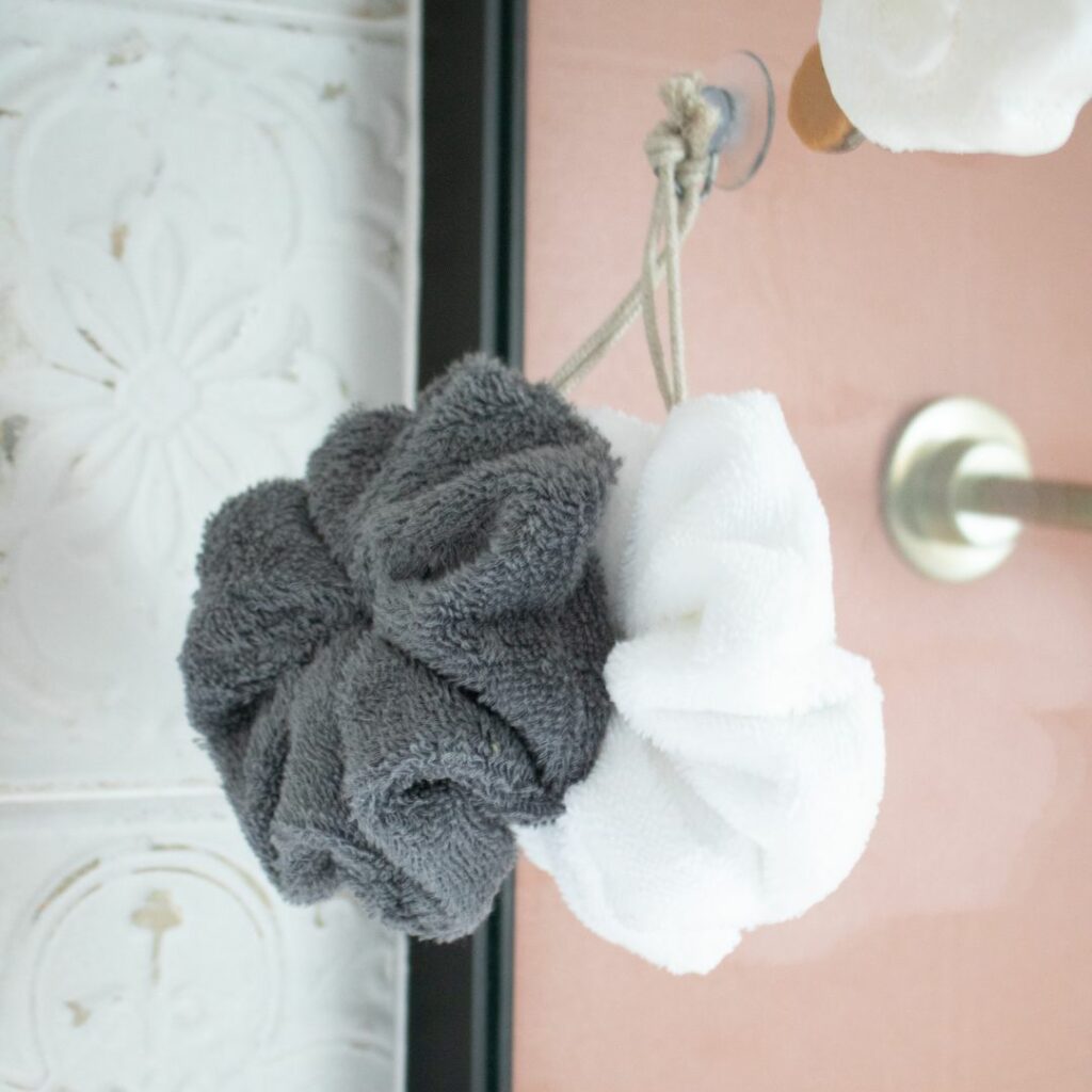 Fleur de douche en lin