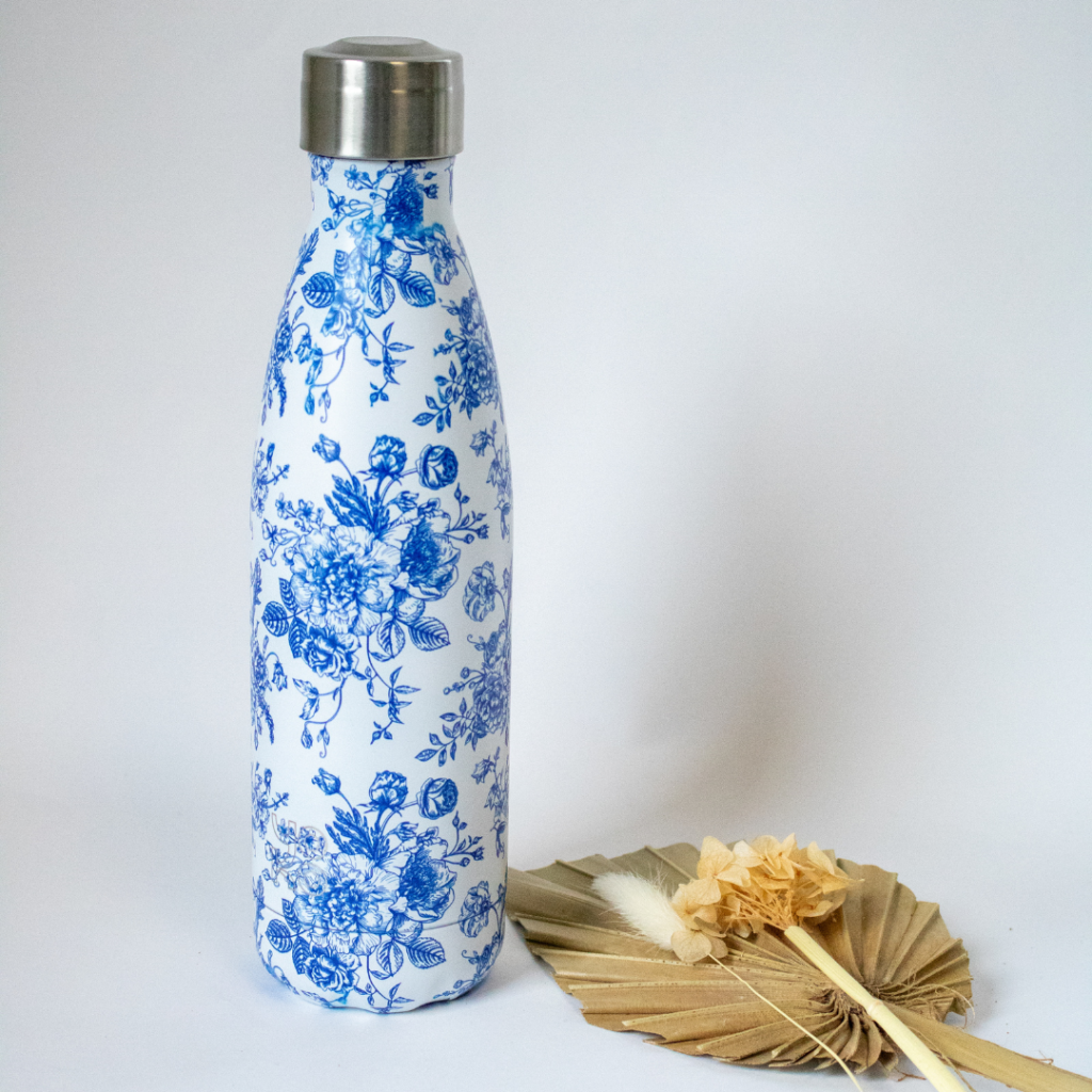 Gourde isotherme “Toile de jouy” 500 ml